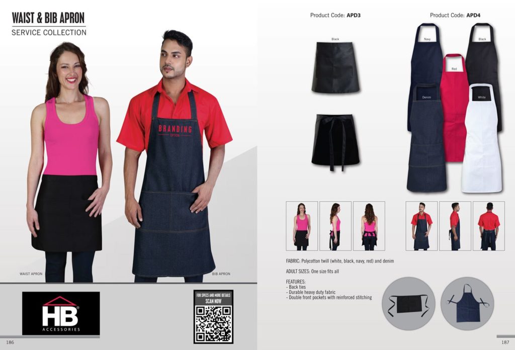 Waist Apron - Half Apron | Cape Town Clothing