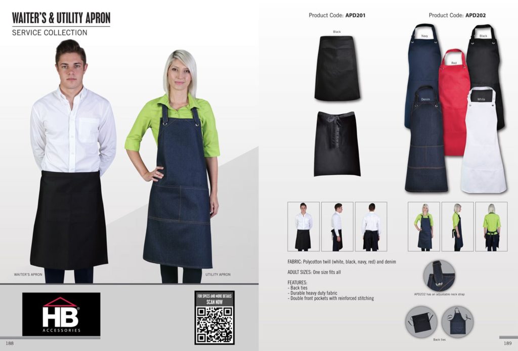 Utility Apron | Full Length Apron in Polycotton Twill | Cape Town Clothing