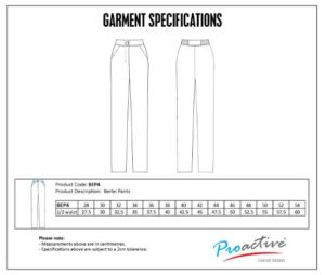 Berlei Ladies Pants (BEP4) - Slacks | Cape Town Clothing