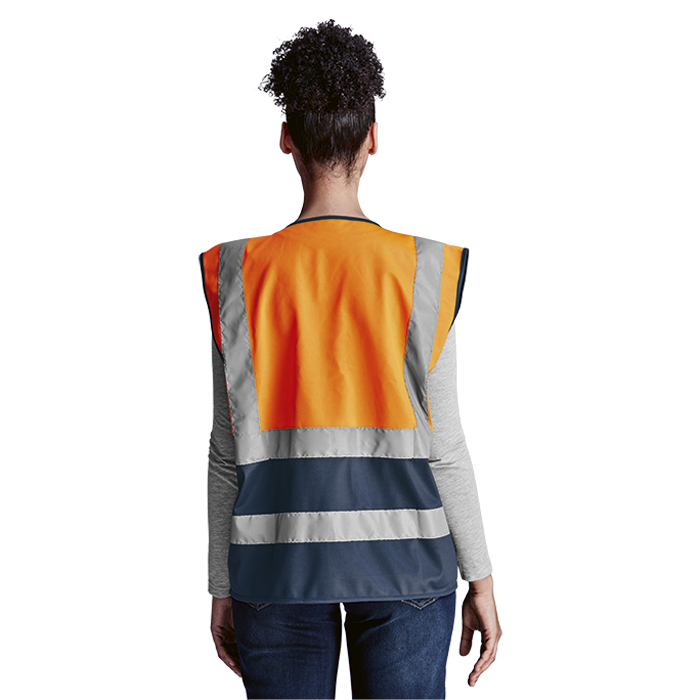 Barron Cue Safety Vest (BCSV) - Safety Vest with Pockets- Hi-Viz